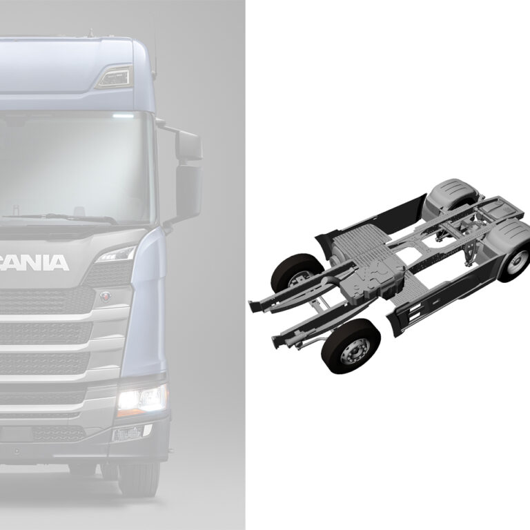 SCANIA GEARBOX & DIFFERENTIAL & CHASSIS & SUSPENSION - CNG Spare Parts
