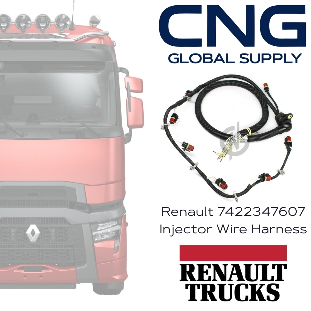 Renault 7422347607 Injector Wire Harness - CNG Spare Parts
